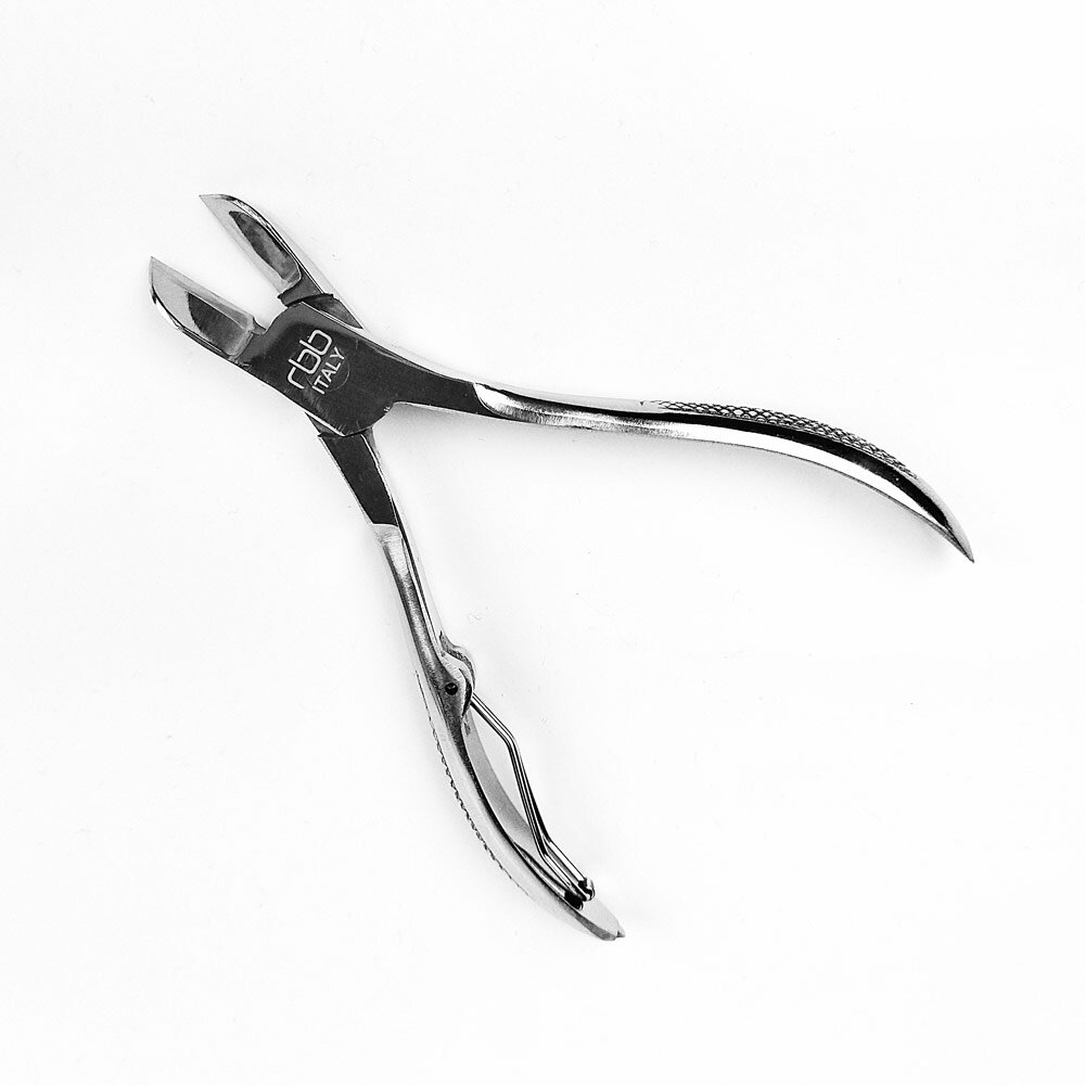 Кусачки для ногтей Gimap, одинарная роликовая пружина, 10 см