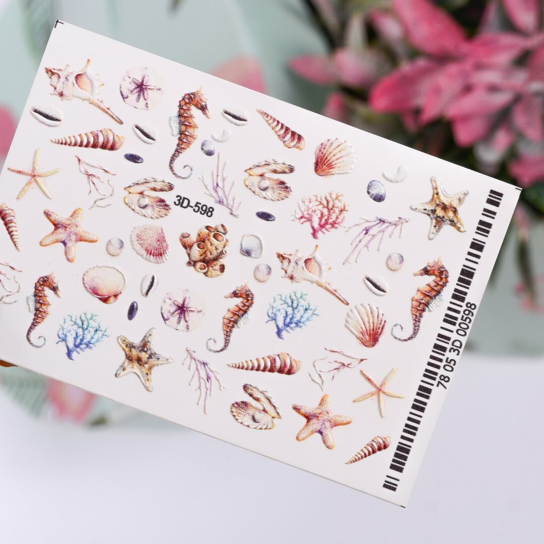 Слайдер-дизайн IVA NAILS 3D-598