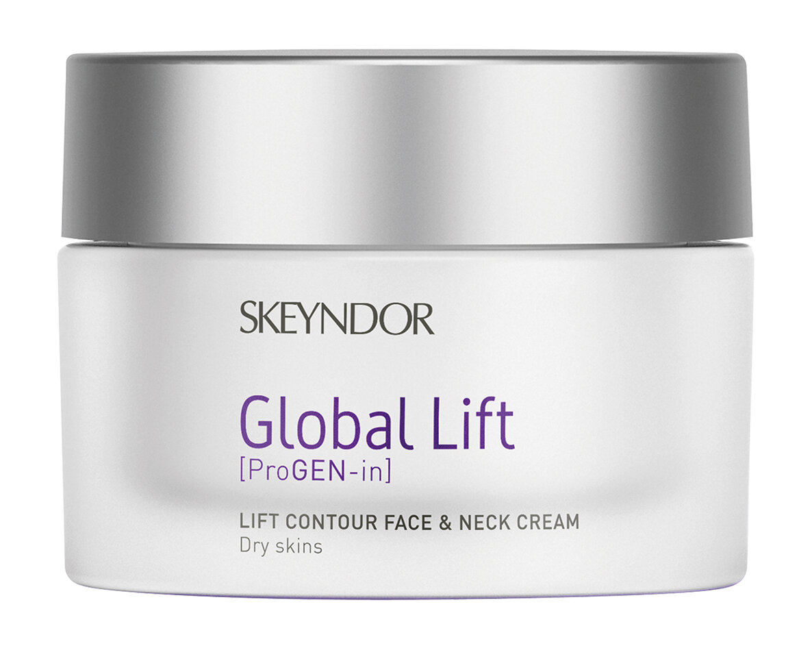 SKEYNDOR Global Lift Крем для сухой кожи для контура лица и шеи подтягивающий, 50 мл