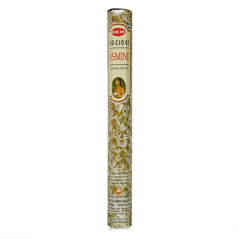 Благовония HEM Precious Jasmine - Драгоценный жасмин, 20 палочек