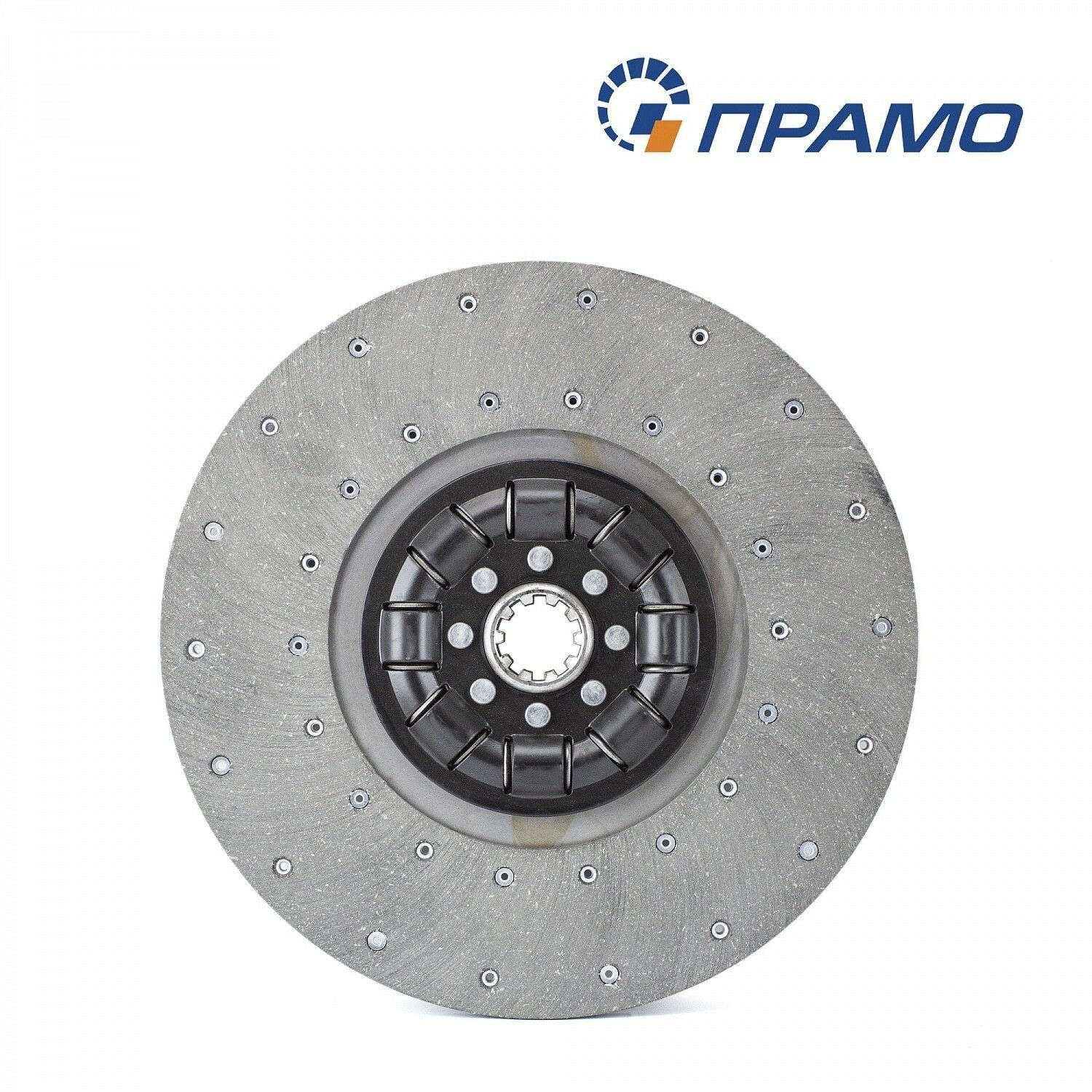 Диск сцепления ведомый ЗИЛ (340 мм) модернизированный, усиленный "прамо", 130-1601130М