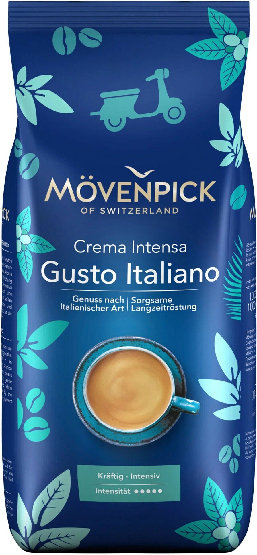 Кофе в зернах Movenpick Caffe Crema Gusto Italiano 1 кг