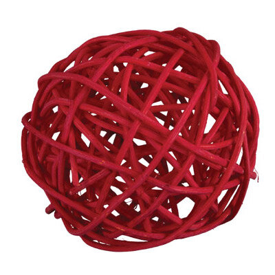 "Blumentag" BRF-5 Шар декоративный из ротанга d. 5 см №12 красный