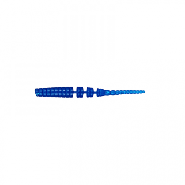 Мягкая приманка Brown Perch Jazz Синий сапфир UV 89мм 2,5гр цвет 004 6 шт