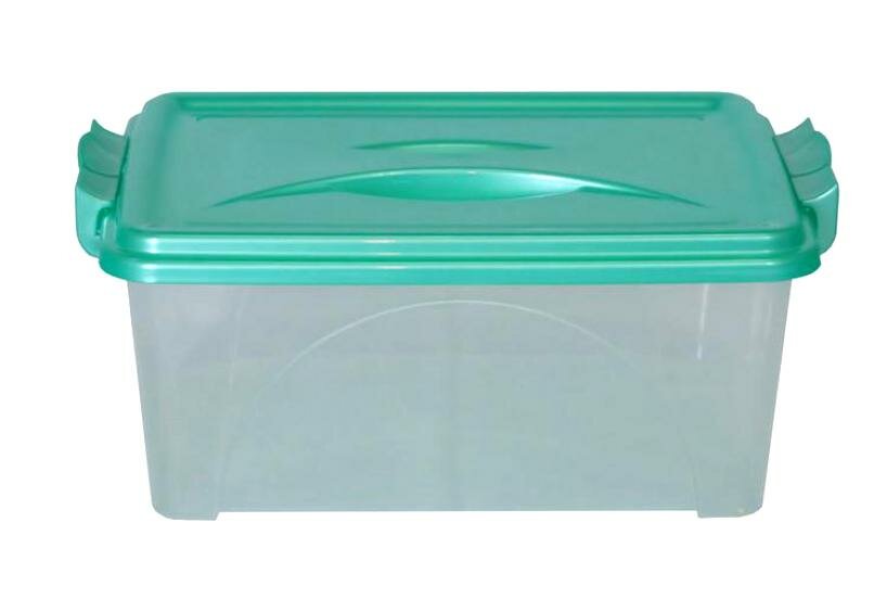2 x Контейнер прямоугольный 4,5л М574 Пластмасса альтернатива (Комплект из 2 штук)