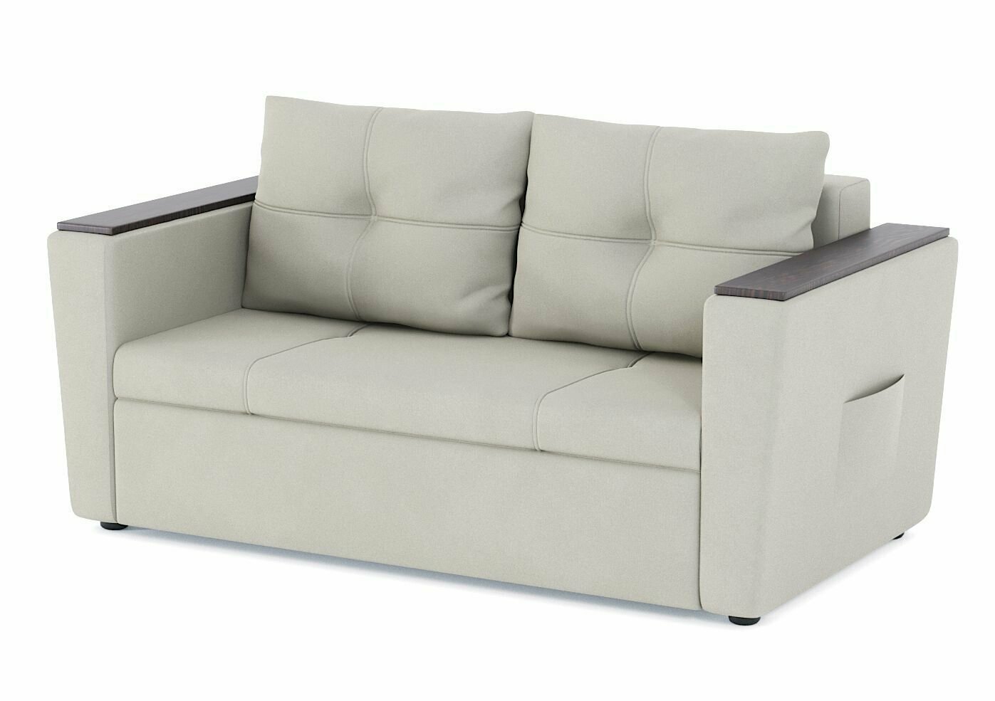 Диван-кровать Дубай Майами еврокнижка, велюр Зара Крим 02