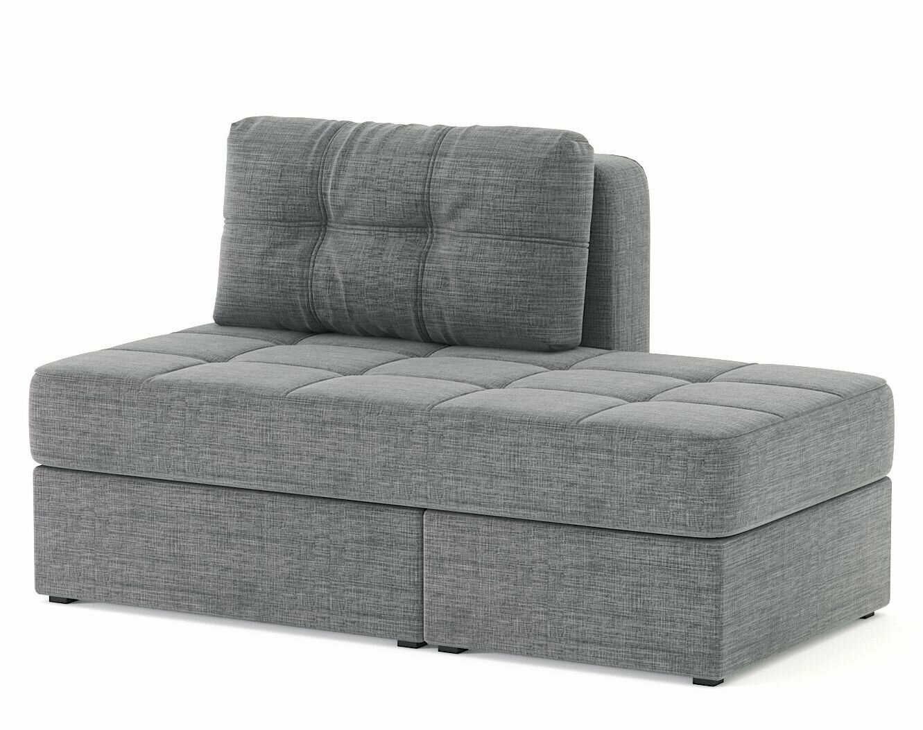 Диван-кровать Оливер Уно еврокнижка-трансформер, рогожка Дрим Грей