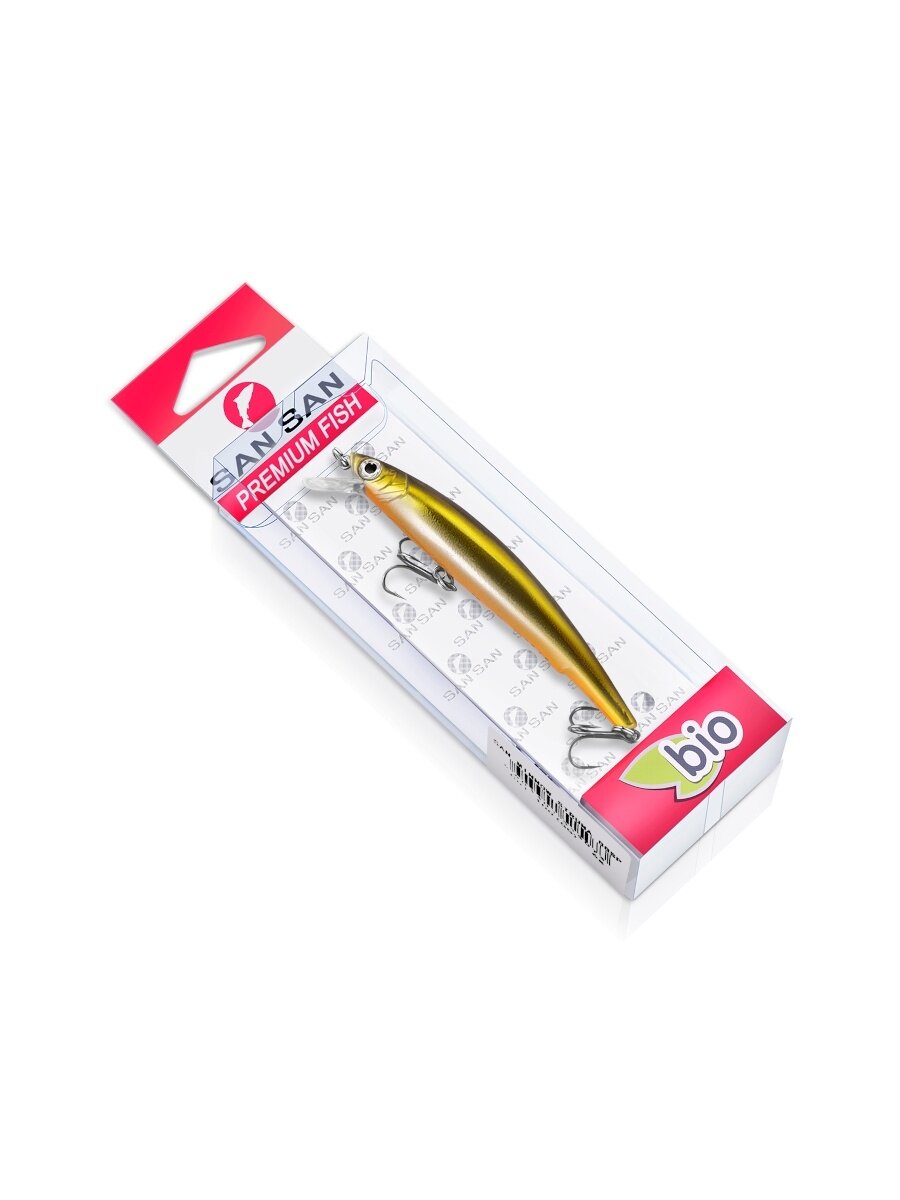 Воблер SaSan minnow STRUNA 88SP C108(GG)