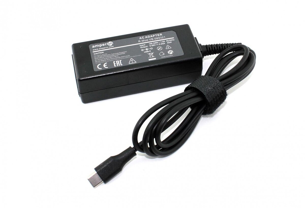 Блок питания Amperin AI-LN45C для Lenovo 20V 2.25A 45W Type-C