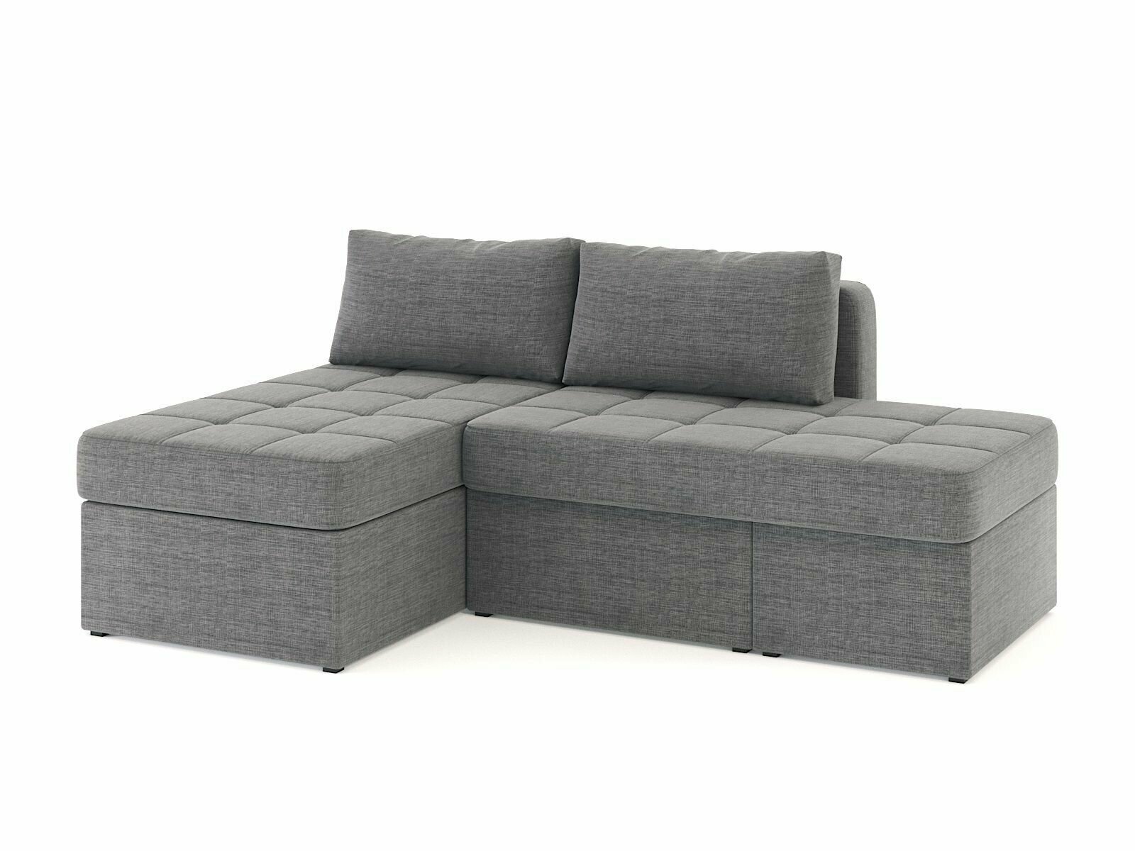 Диван-трансформер Оливер еврокнижка, рогожка Дрим Грей