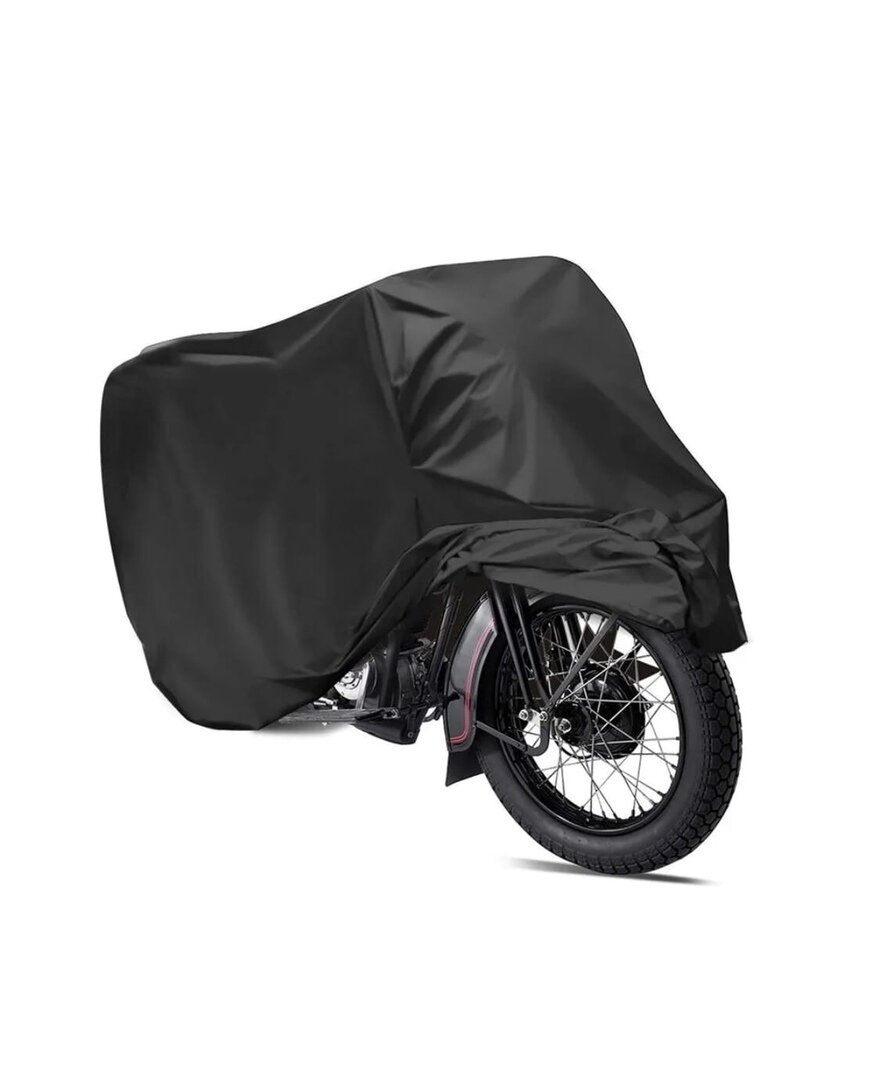 Чехол на скутер 205х90х120 см, водонепроницаемый, черный