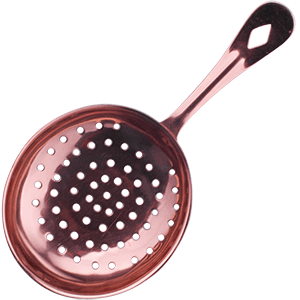 Стрейнер из нержавеющей стали для джулепа круглый "ProHotel" d-7,5см с медным покрытием