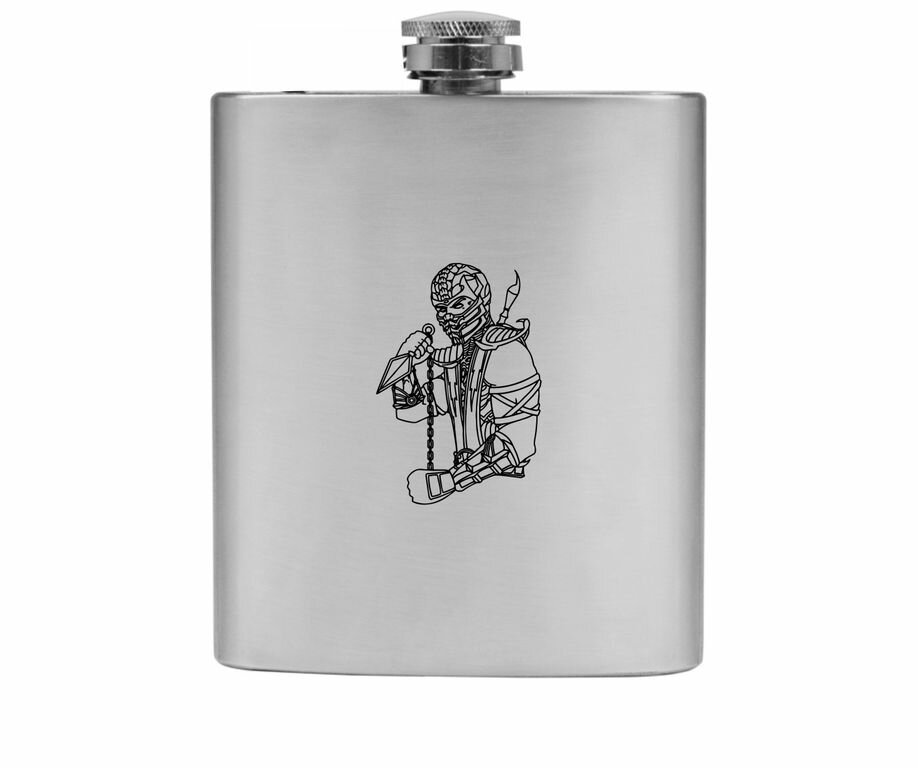 Металлическая фляжка Mortal Kombat № 2