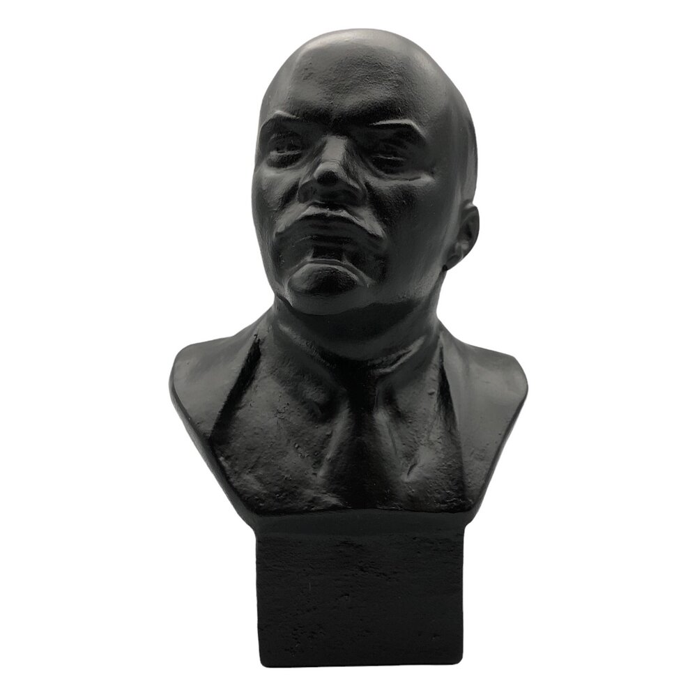Силуминовый бюст "В. И. Ленина" 1980-1990 гг, Ск. Геворкян, СССР(4)