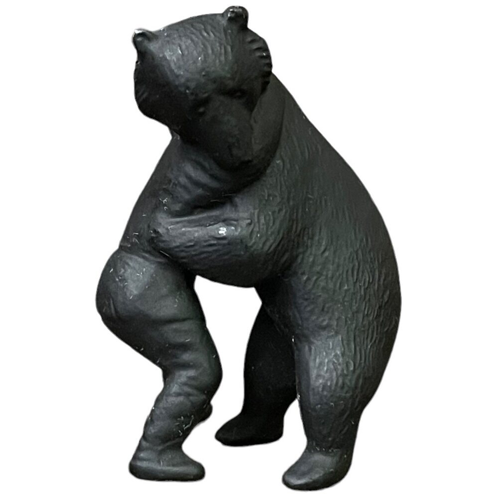 Чугунная статуэтка "Борьба с медведем" 1960-1970 гг. Касли, СССР