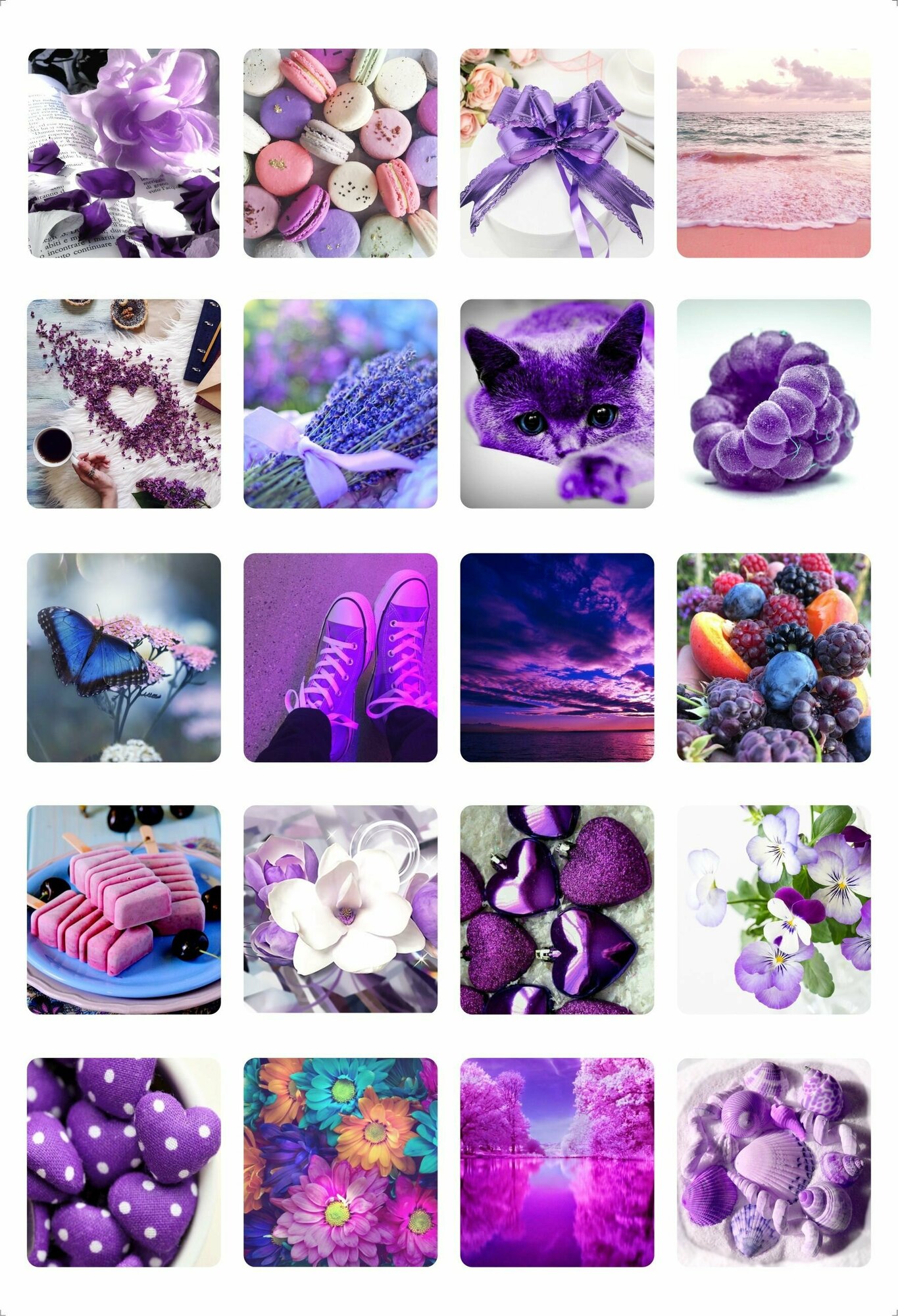 Пейзажи наклейки стикеры для скрапбукинга "природа"