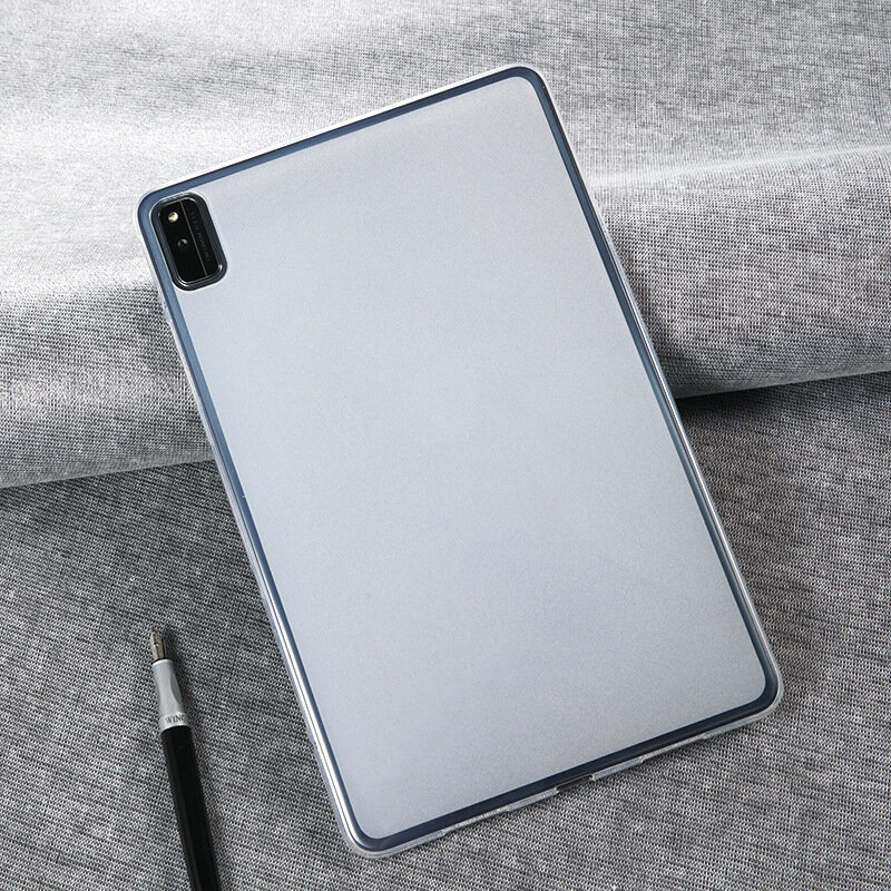 Чехол задняя-панель-накладка-бампер MyPads Tocco для Huawei MatePad Pro 12.6 (2021) WGR-W09 из мягкого силикона прозрачный