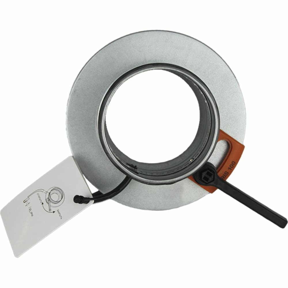 Ирисовый клапан Ventart IRIS 4687202618729, оцинкованная сталь, 160мм