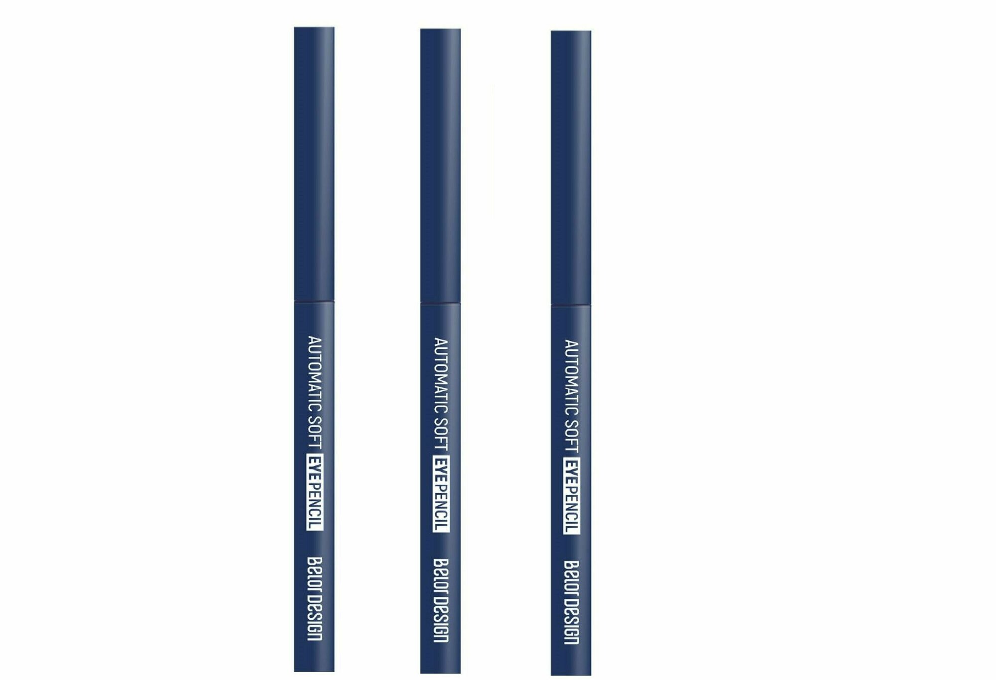 Belor Design Карандаш для глаз механический Automatic Soft Тон 303 Синий, 3 штуки