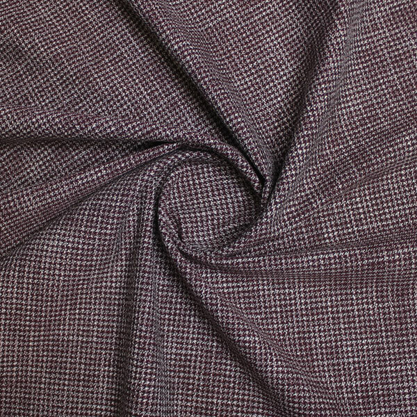 Костюмная ткань Ткани-100, лен/вискоза, костюмная, в клетку, 100x140см