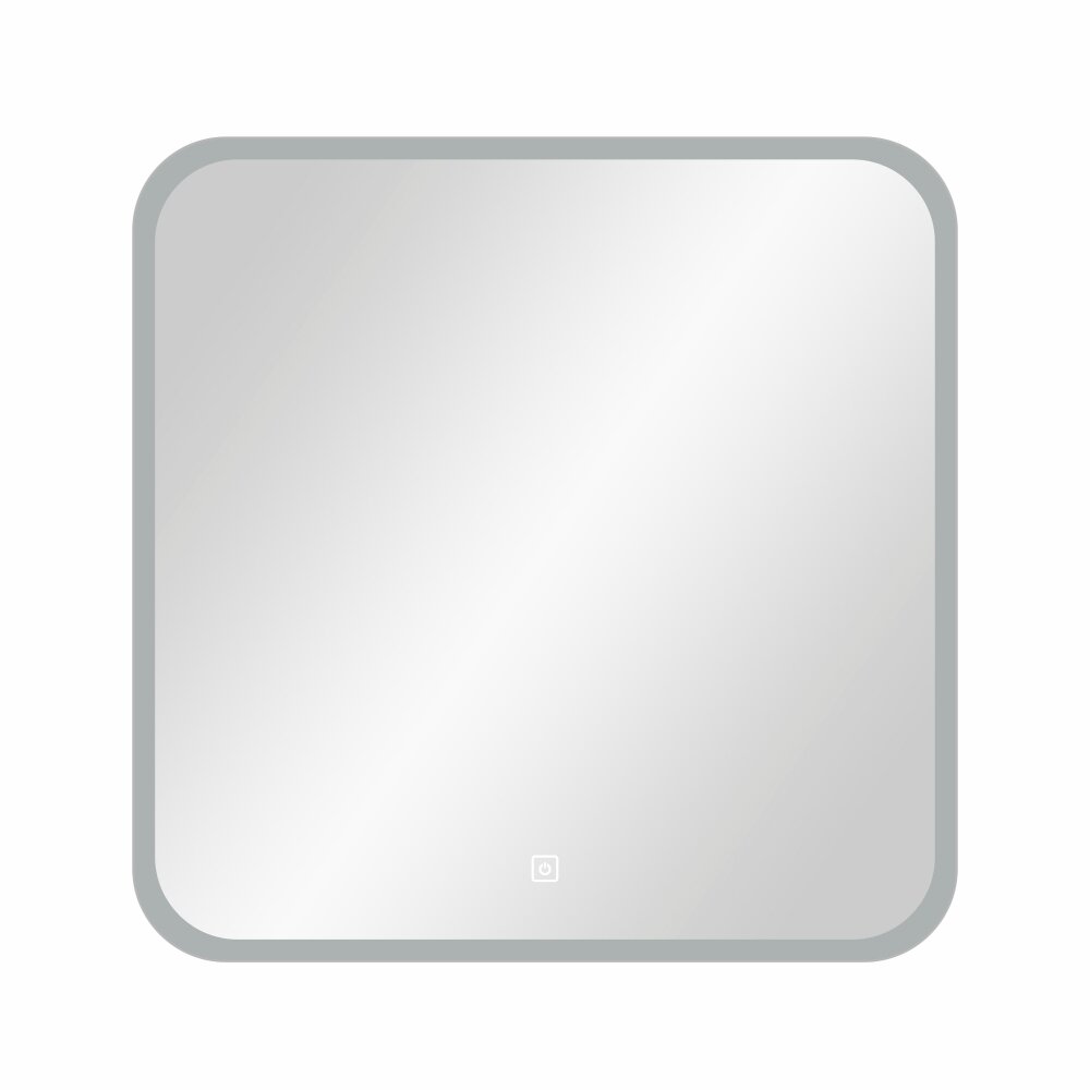 Зеркало с подсветкой квадратное 60х60 см с сенсорным включением Continent Valongo (ЗЛП2392)