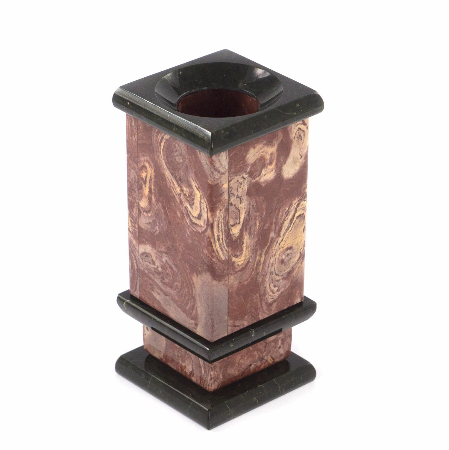 Карандашница из камня лемезит 121365