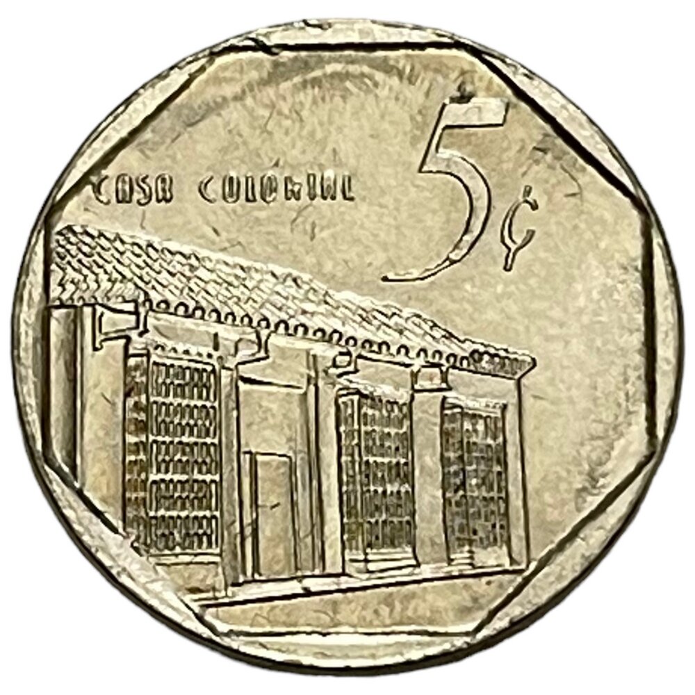 Куба 5 сентаво 2009 г.