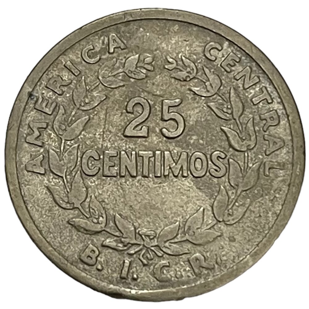 Коста-Рика 25 сентимо 1935 г.