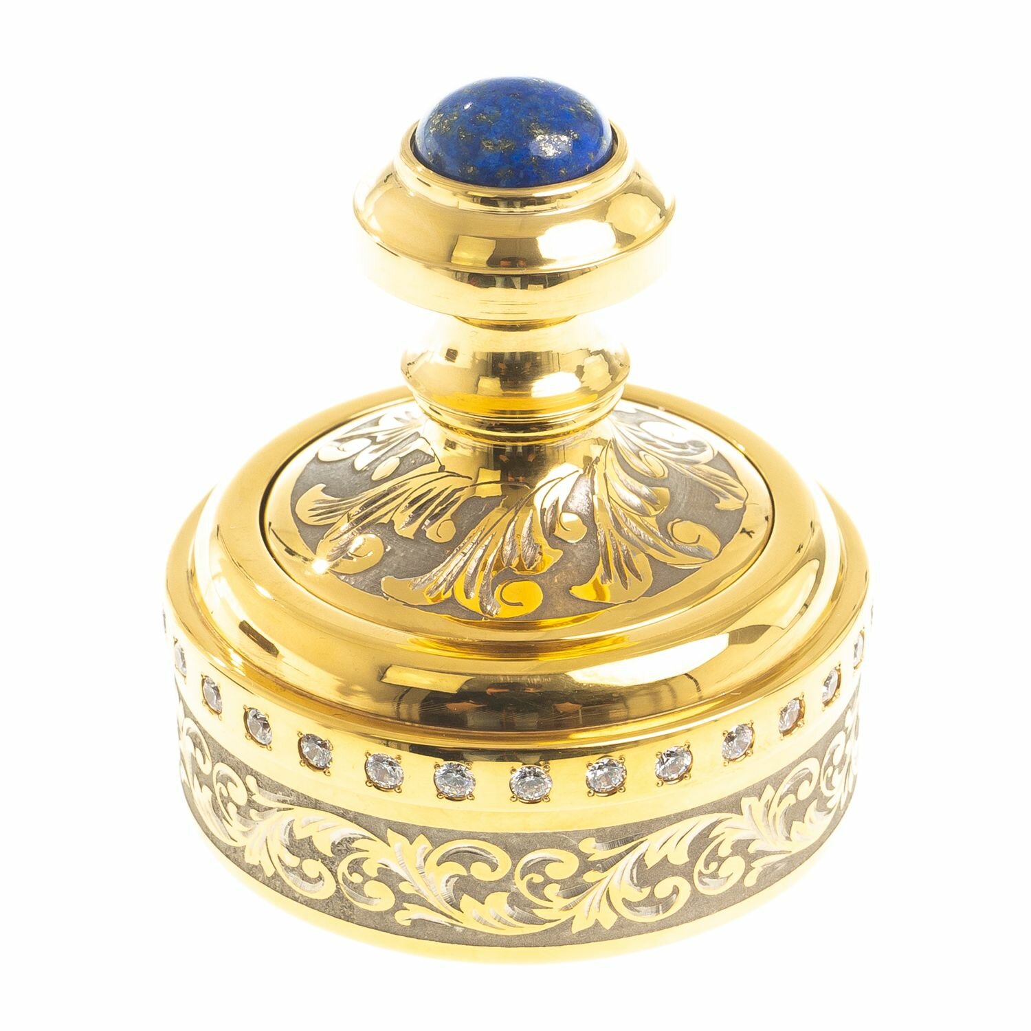 Оснастка для печати "Герб России" камень лазурит Златоуст 122948