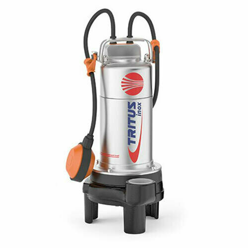 Насос фекальный Pedrollo TIGm 0.75 - 0,75 кВт (1x230 В, Qmax 140 л/мин, Hmax 18,5 м, кабель 10 м)