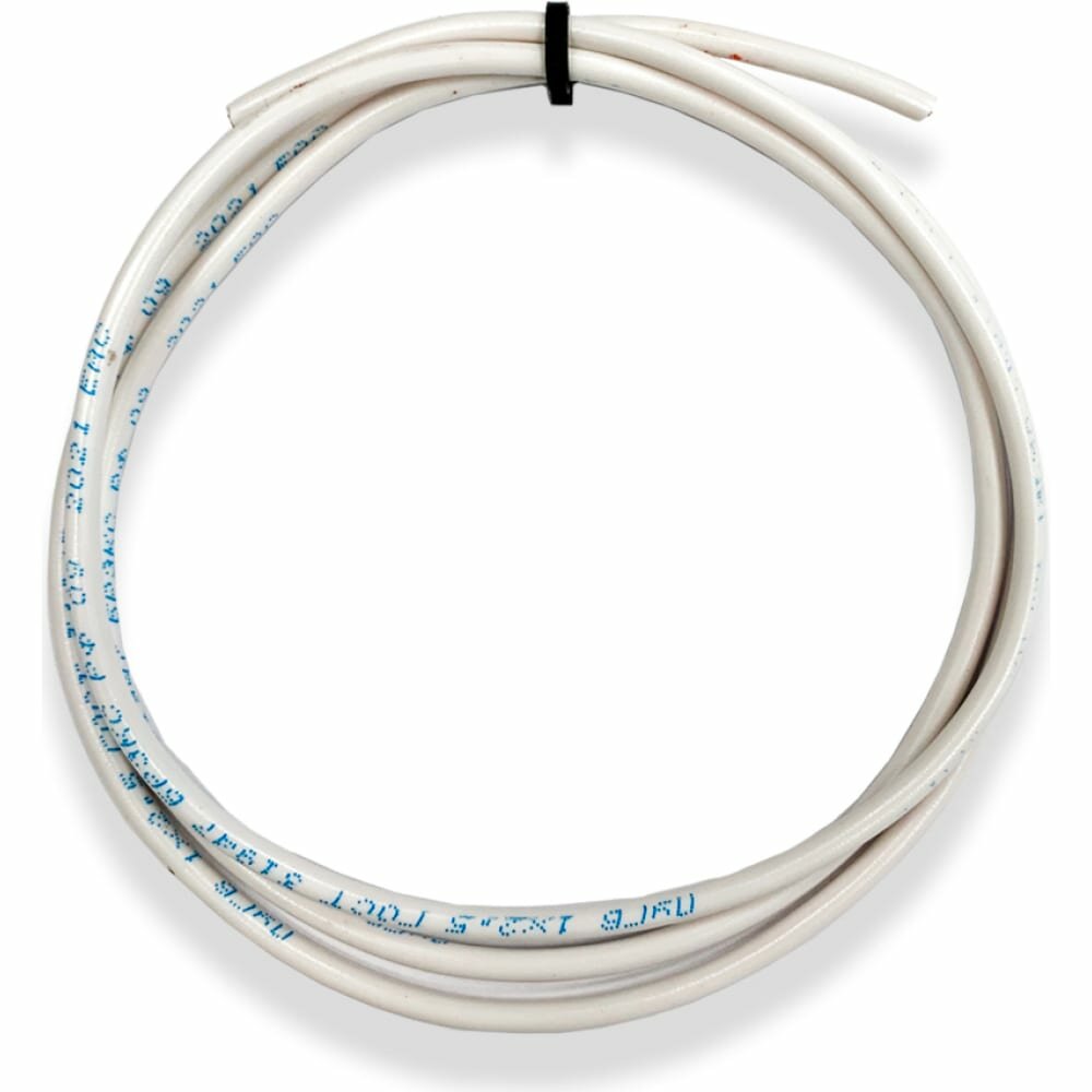 Установочный провод пугпнг(А)-HF ПРОВОДНИКм2 белый, 20м 1x6, для монтажа электрических щитков