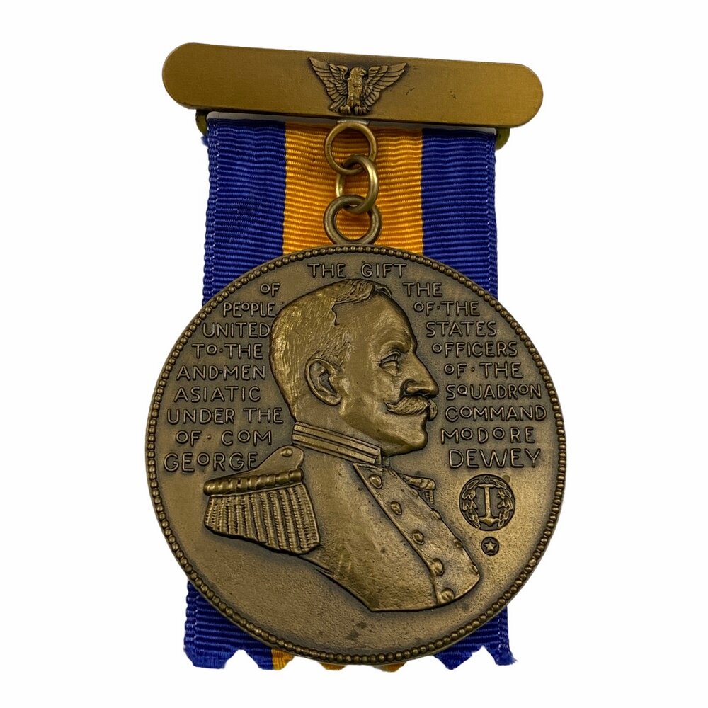 США, медаль "В честь победы в битве в Манильской бухте в 1898 г." 1998 г.