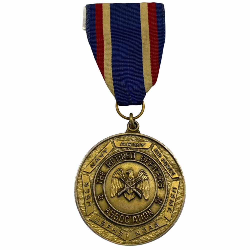 США, медаль "Члену ассоциации отставных офицеров" (Robert Bowers) 1929-1980 гг.