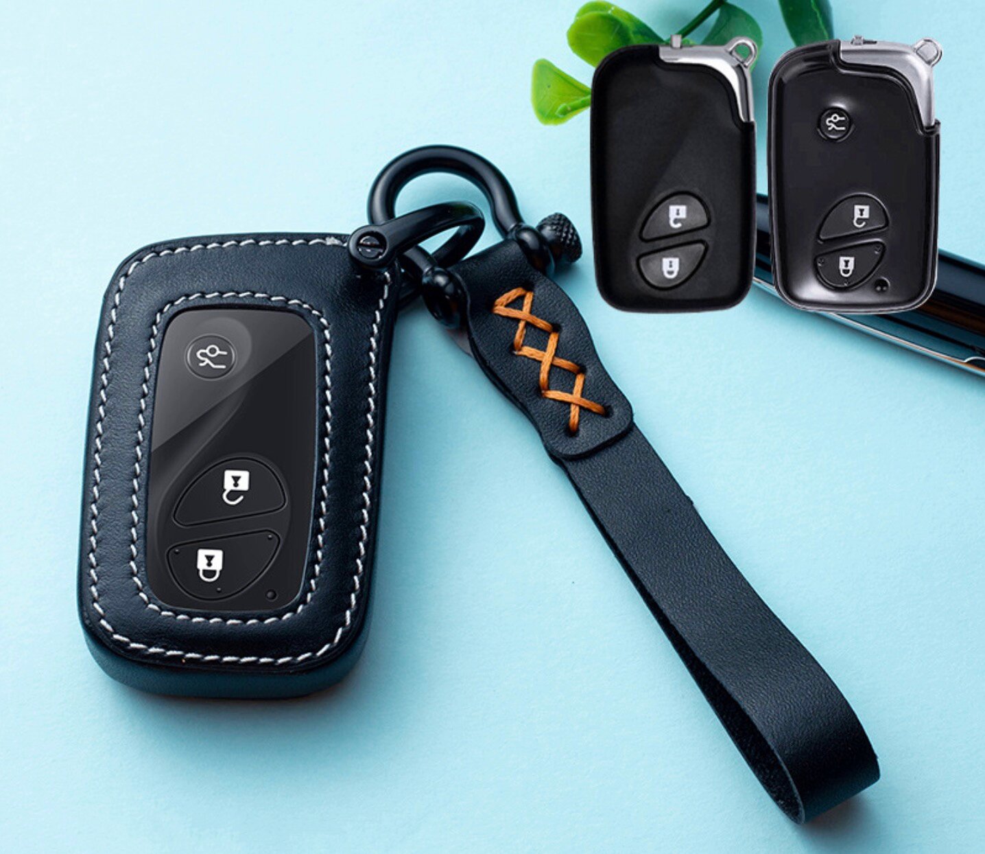 Кожаный чехол для корпуса электронного смарт автомобильного ключа зажигания марки LEXUS NX RX ES UX GX LX LC Лексус