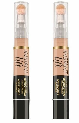 Консилер, Deborah Milano, Instant lift concealer, тон 02 бежевый, 4.2 г, 2 шт