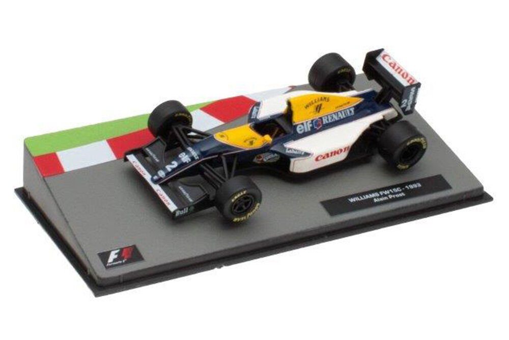 Модель коллекционная ALTAYA Williams FW15C #2 canon williams alain prost чемпион мира 1993