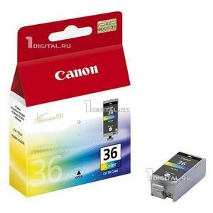 Картридж Canon CLI-36 (1511B001) цветной для PIXMA iP 100/100wb/110/110wb