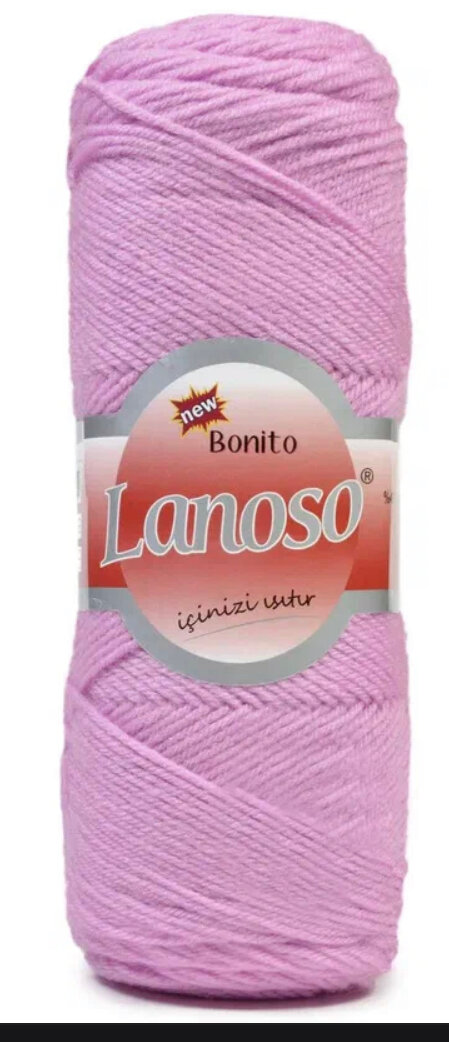 LANOSO Bonito 49% шерсть 51% акрил; 100гр-300м(1 моток)
