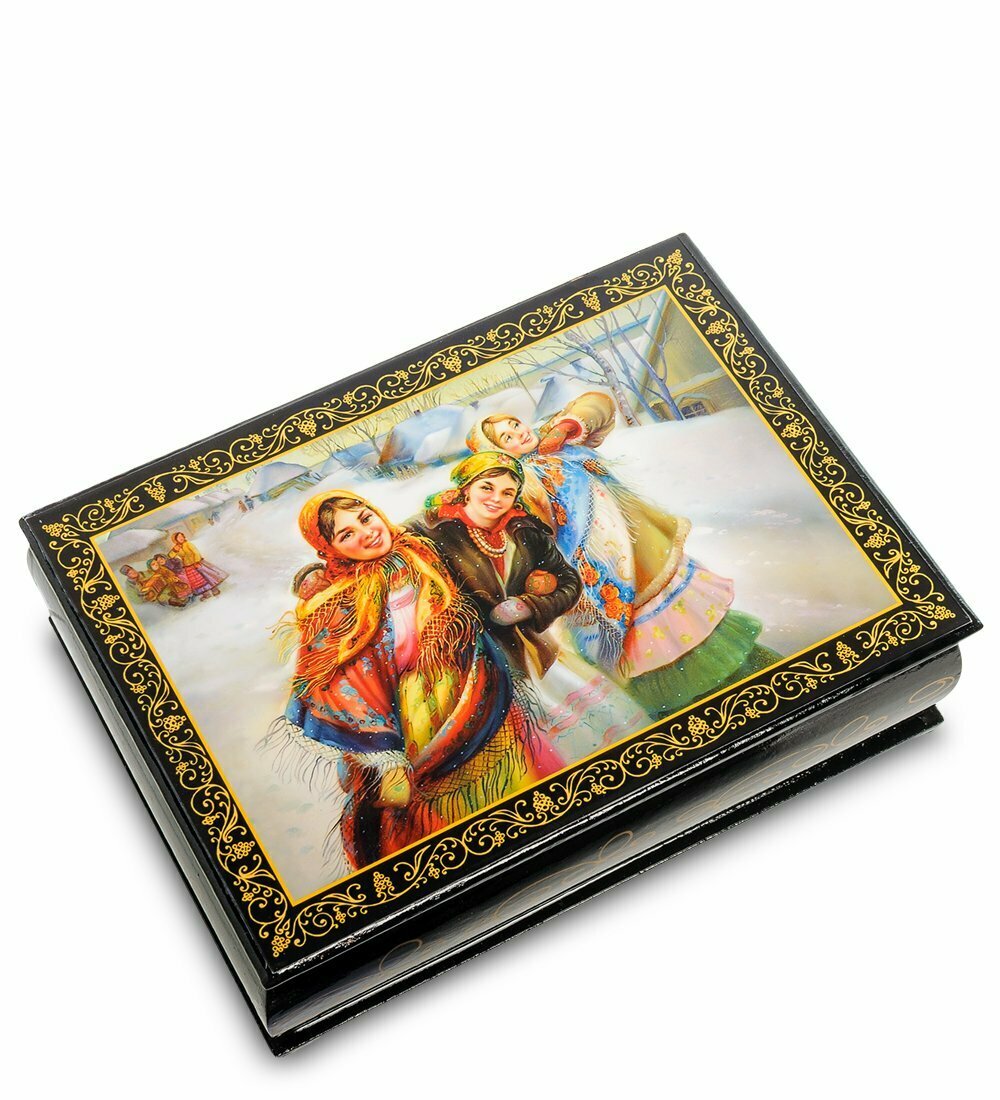 Шкатулка в технике декупаж (13х18х4)