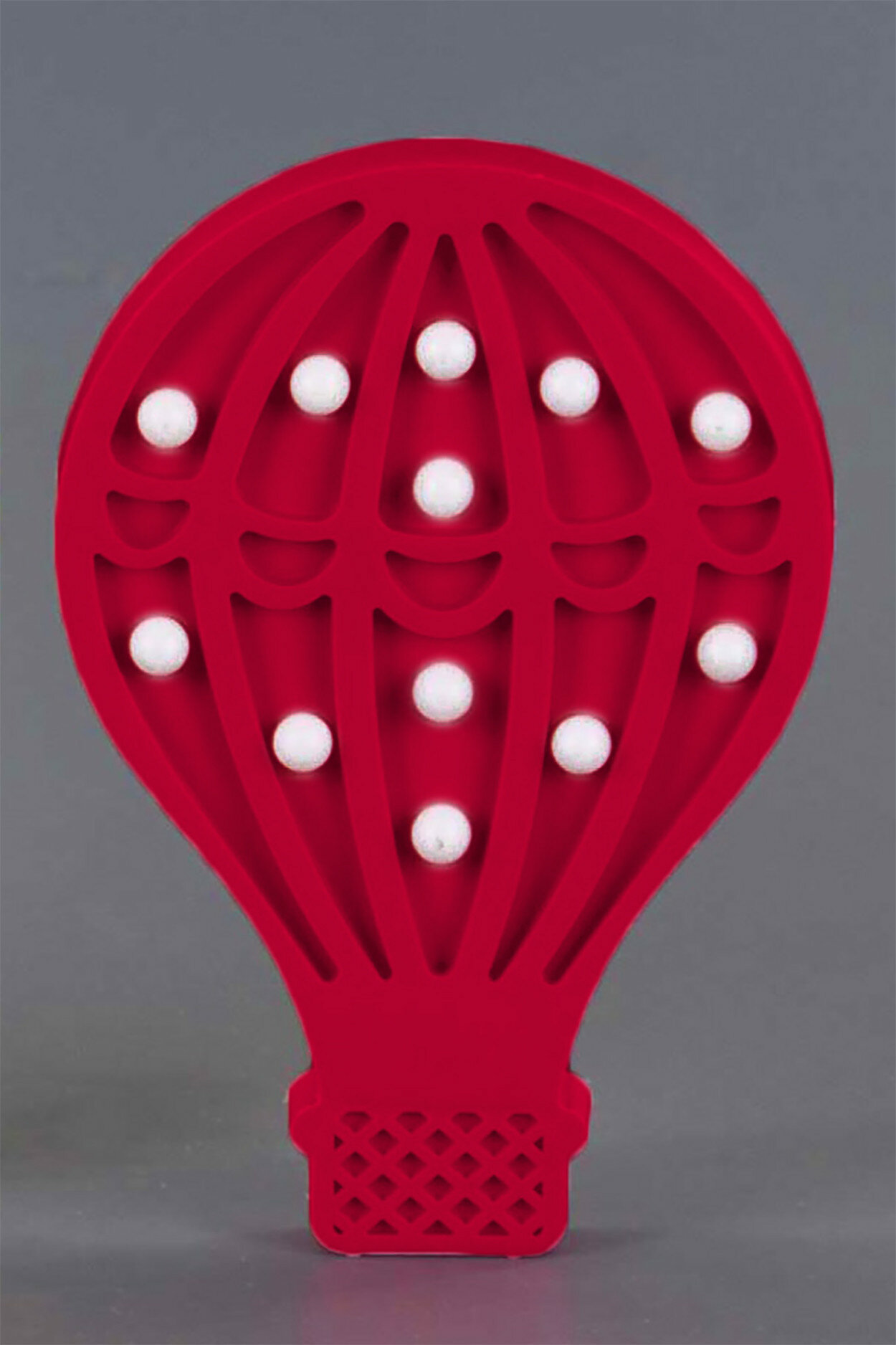 Светильник "Воздушный шар" красный