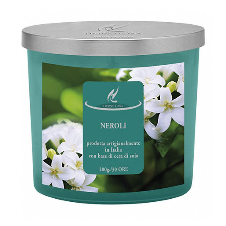 Свеча ароматическая Hypno Casa Нероли 200 г, премиум качество, элитная