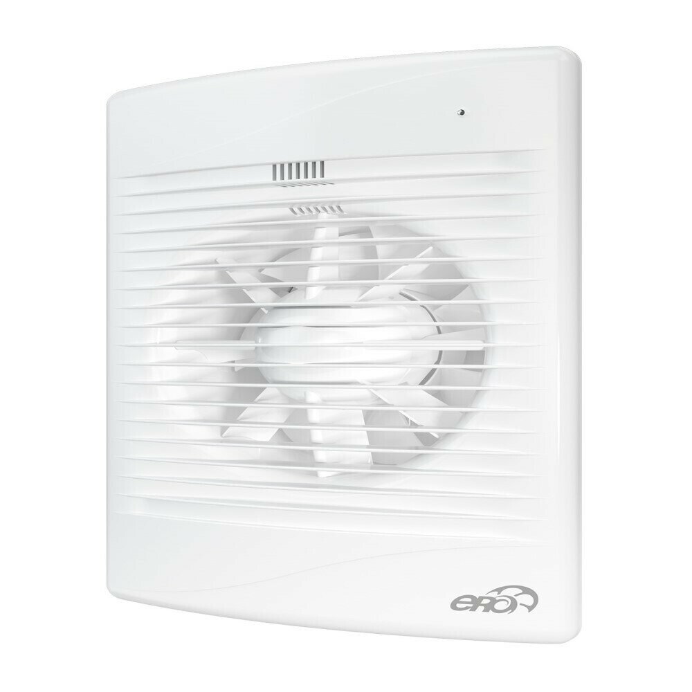 Вентилятор осевой Era Standard с обратным клапаном с таймером 250х180 мм d125 мм белый