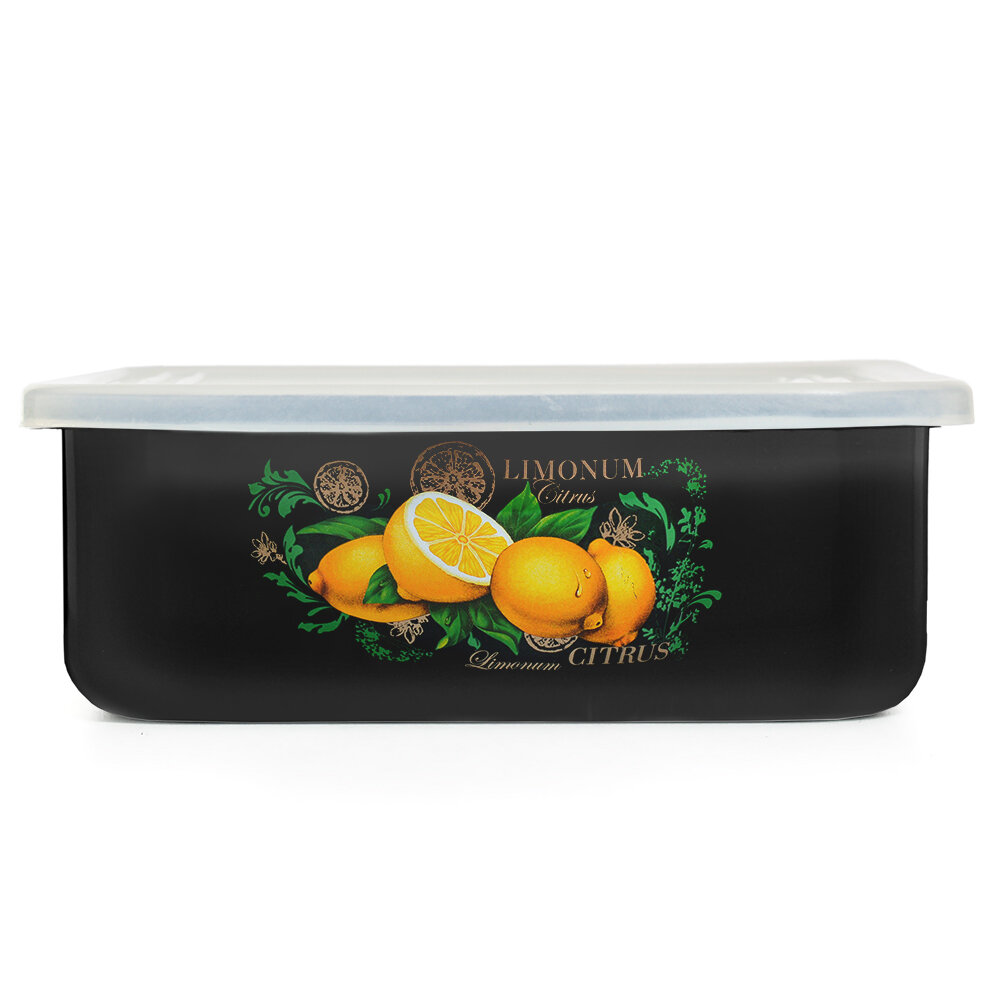 Форма эмалированная с крышкой для холодца 1 литр