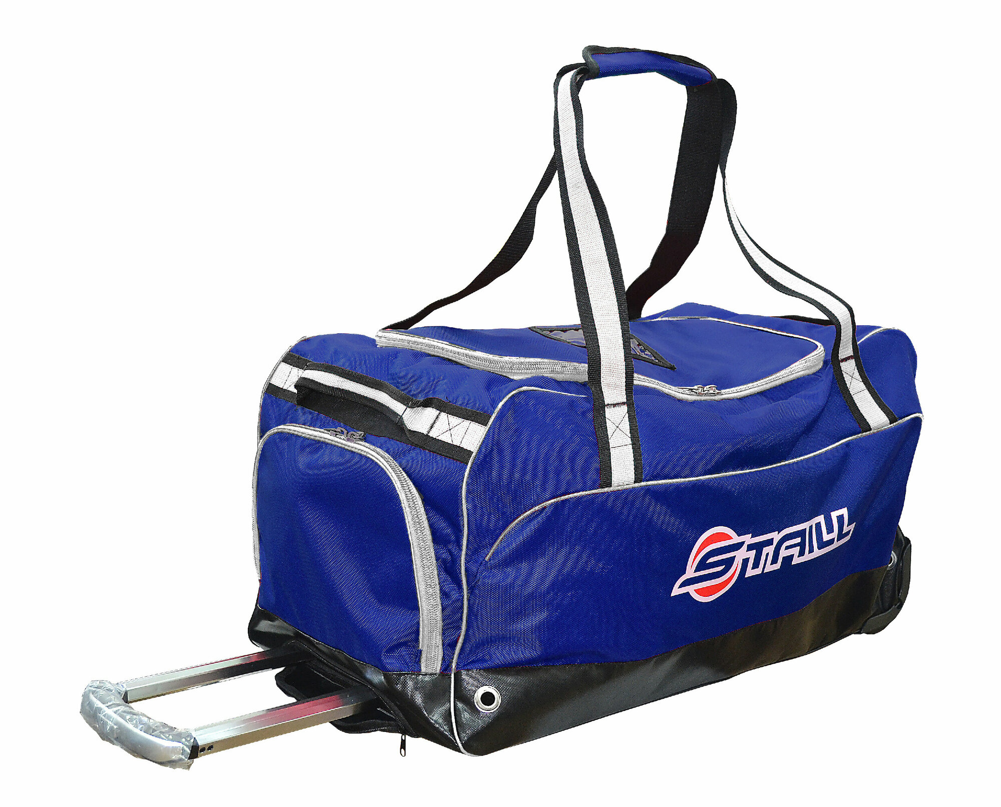 Хоккейный баул на колесах Staill Premium,29" цвет синий/черный