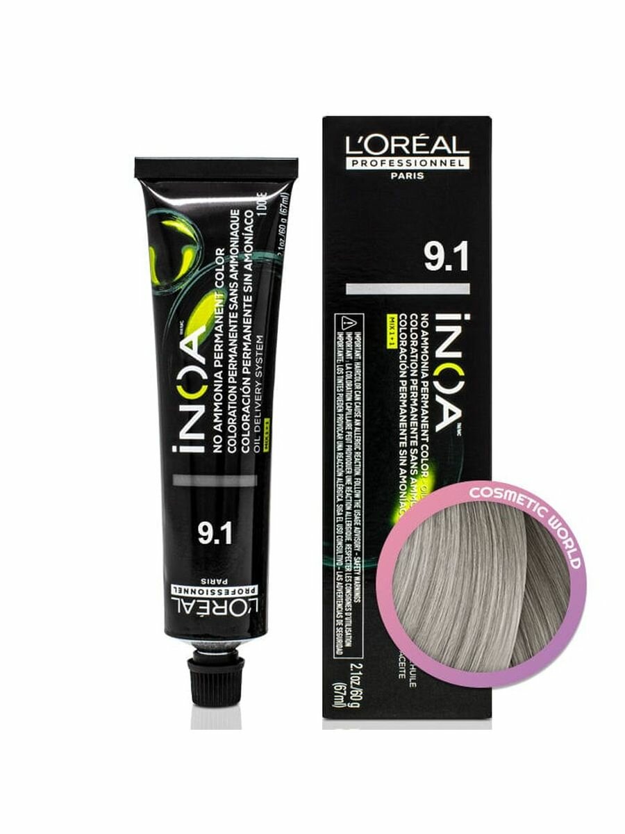 Loreal INOA 9.1 - Краска Иноа 60 мл