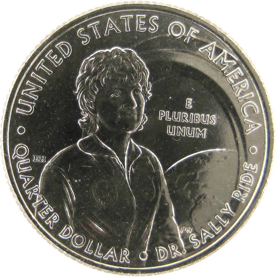 США 25 центов 2022 /Астронавт Салли Райд D