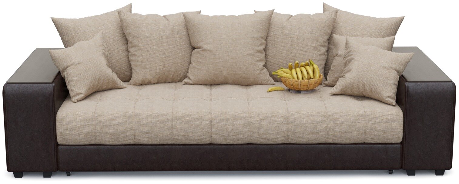 Artum Диван прямой Дубай Бежевая рогожка