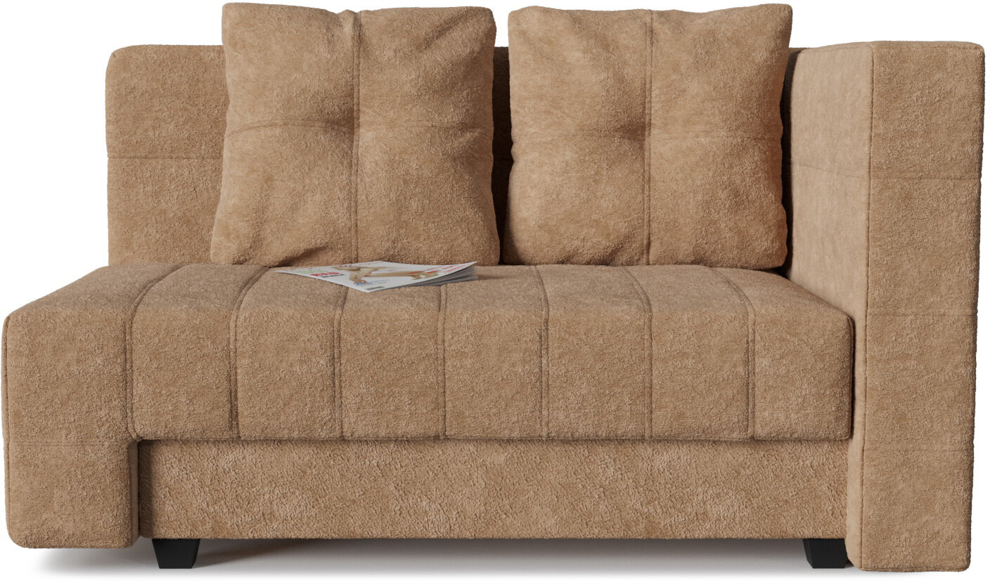 Artum Диван прямой Корфу NEXT Caramel