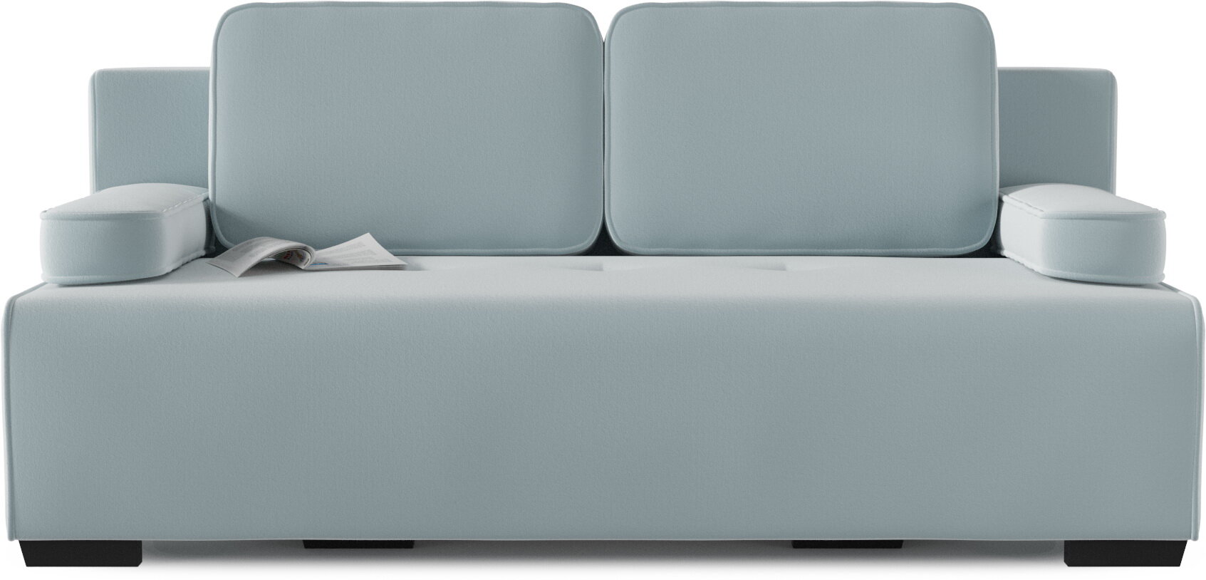 Artum Диван прямой Лиссабон Люкс Pastel Blue