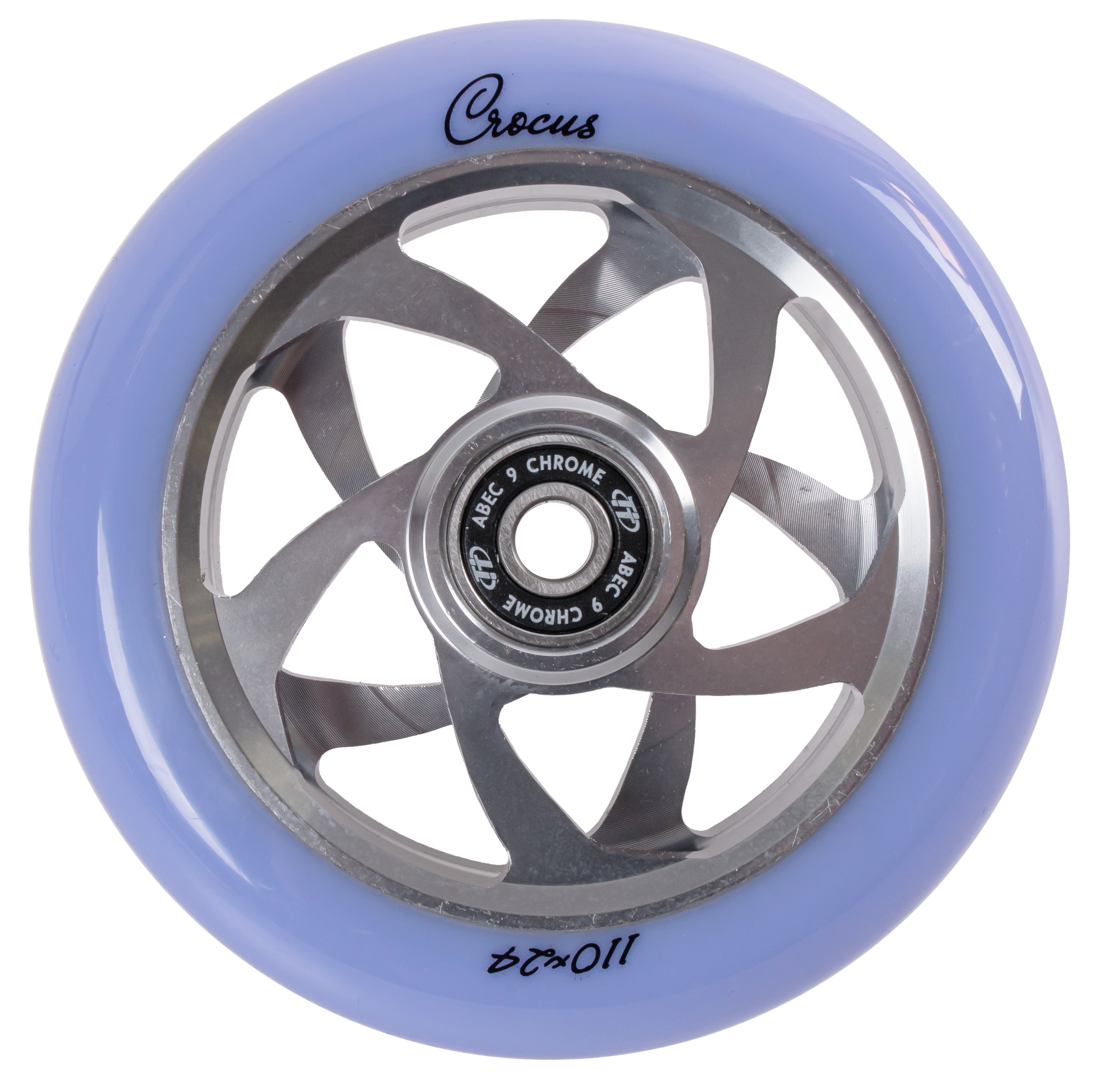 Колесо для трюкового самоката TechTeam X-Treme 110*24мм, Crocus, purple